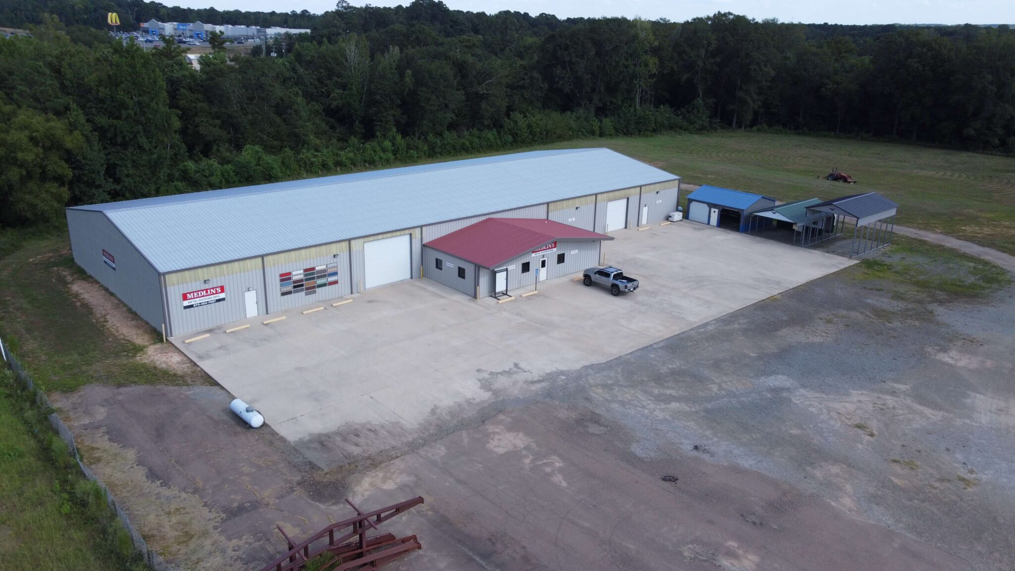 Locations – Medlin’s Metal Roofing